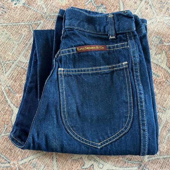 Jeans | Vintage Levis High Rise Tulip Pocket | Poshmark